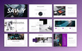 Savvy Technology Presentation PowerPoint Template #144751