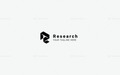 Research Letter R Logo Template #66488
