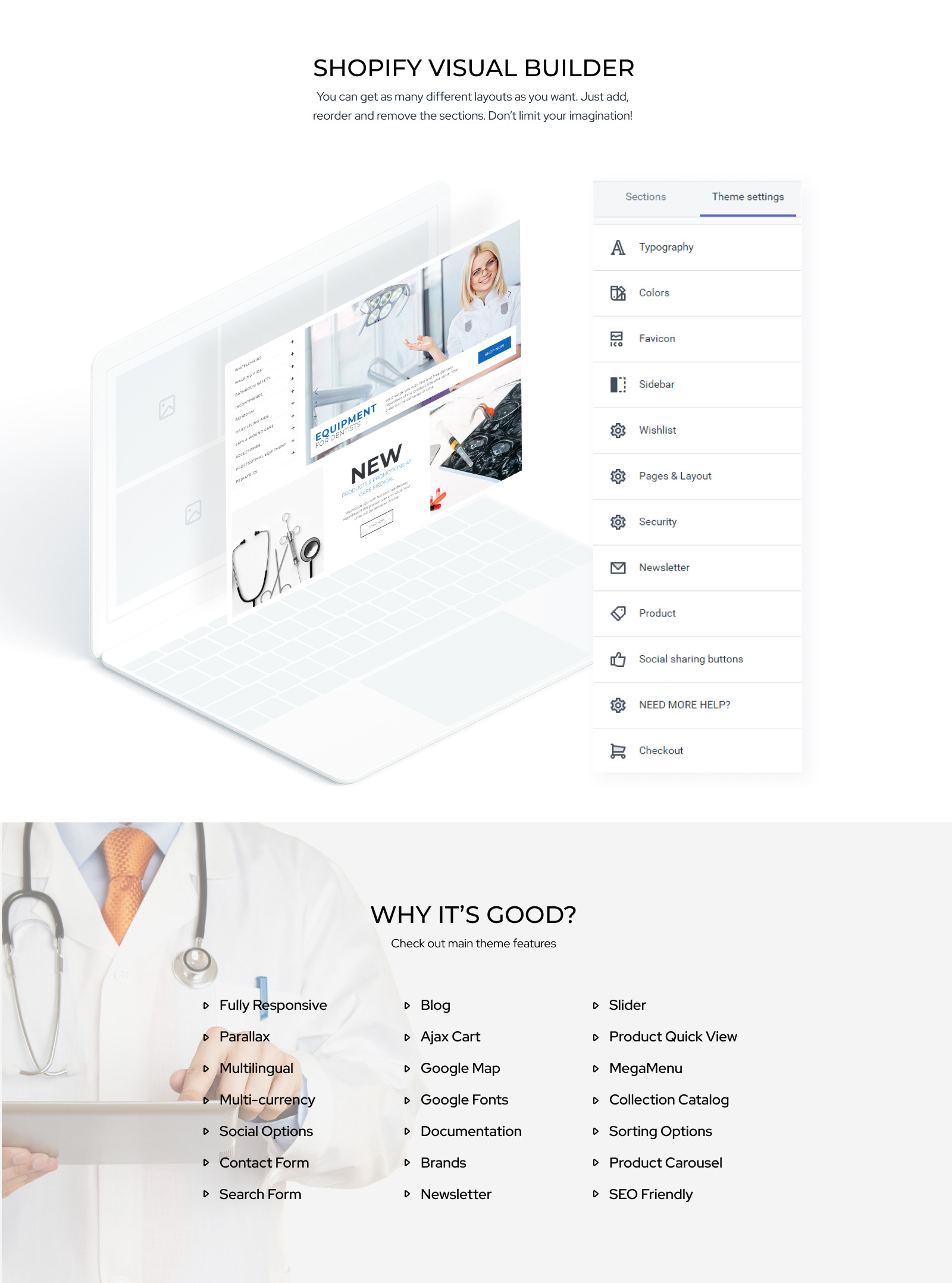 Care - Medical Equipment Shopify Theme - TemplateMonster