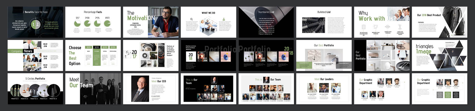 Zone PowerPoint template #65222 - TemplateMonster