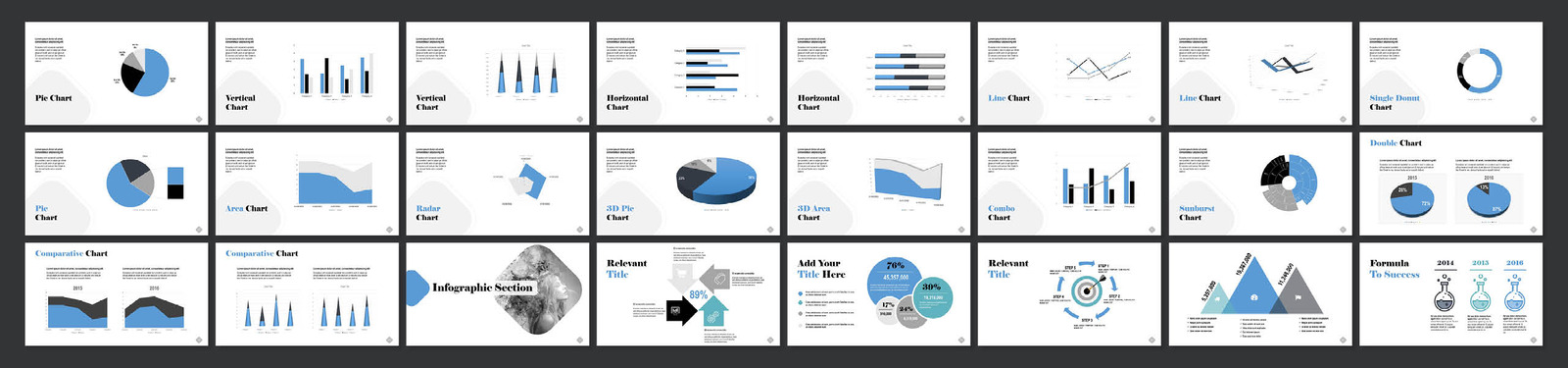 Round PowerPoint template #65257 - TemplateMonster