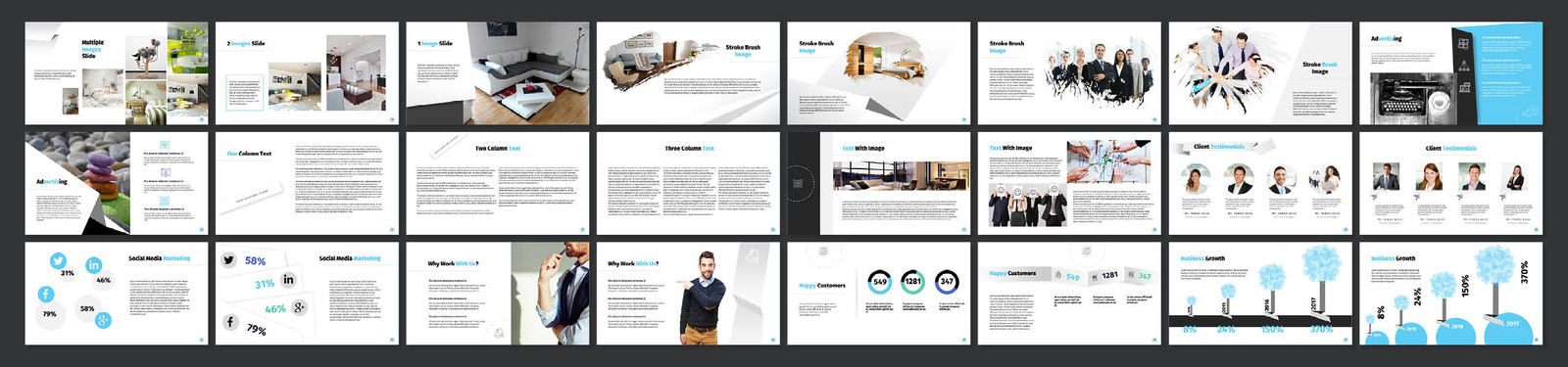 Active PowerPoint template #65224 - TemplateMonster