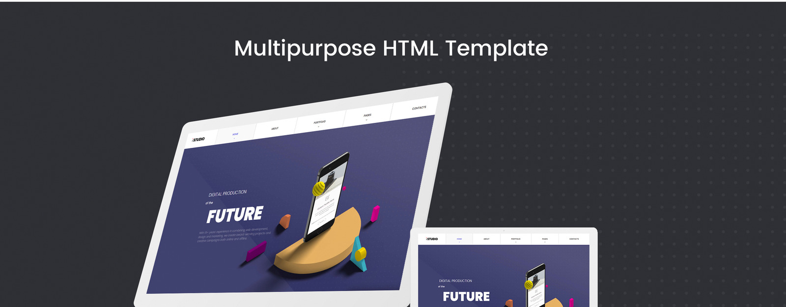 IStudio - Digital Production Multipurpose HTML Website Template
