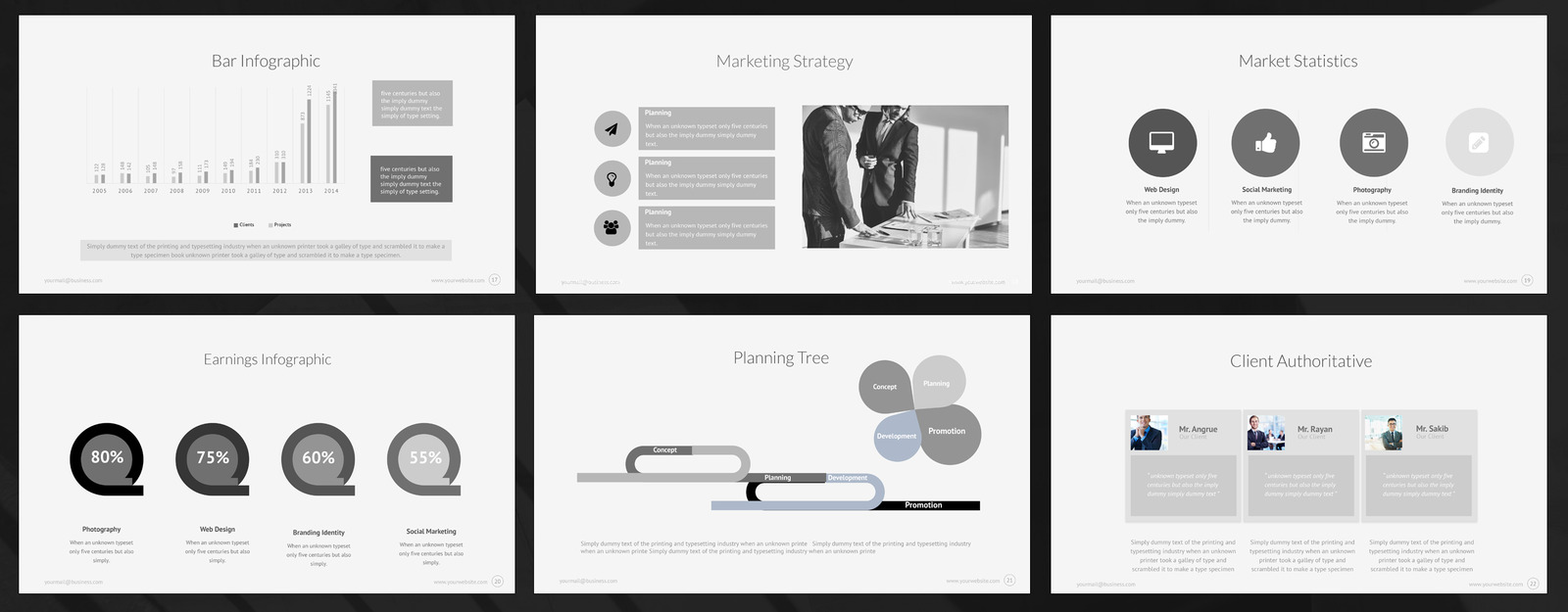 IT PowerPoint template #65443 - TemplateMonster