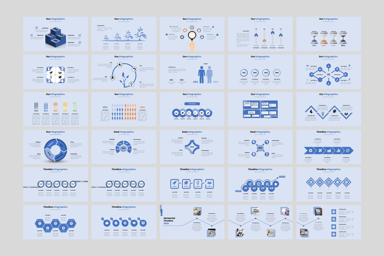 Big Bundle 20 in 1 - Multipurpose PowerPoint template