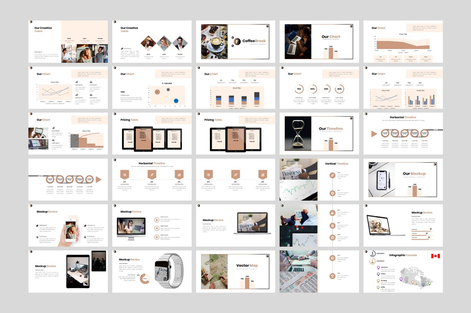 Big Bundle 20 in 1 - Multipurpose PowerPoint template