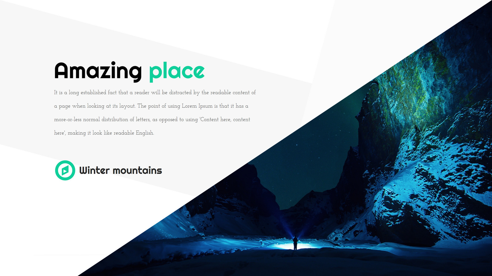 Amazing Layouts - PowerPoint template - TemplateMonster