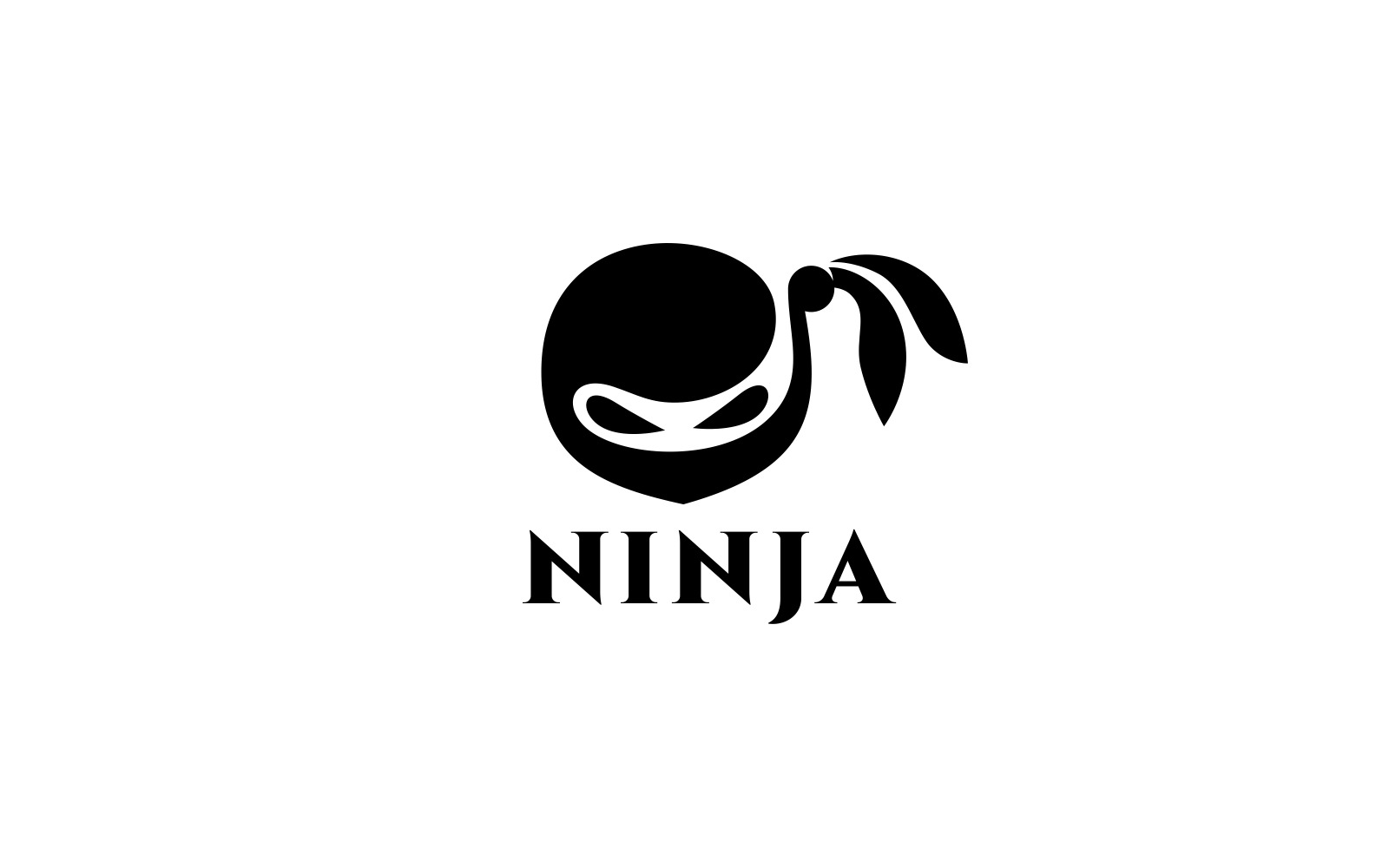 Ninja Head Logo Template #77304 - TemplateMonster