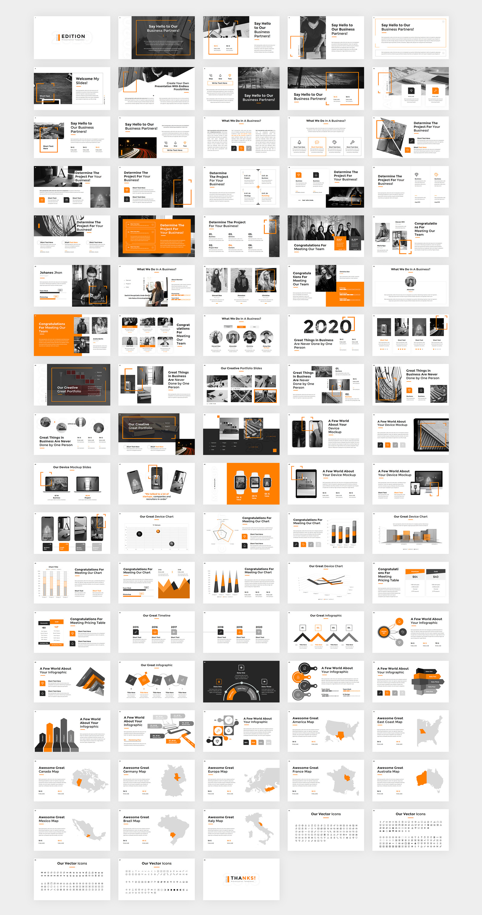 Special Edition 2020 PowerPoint template - TemplateMonster