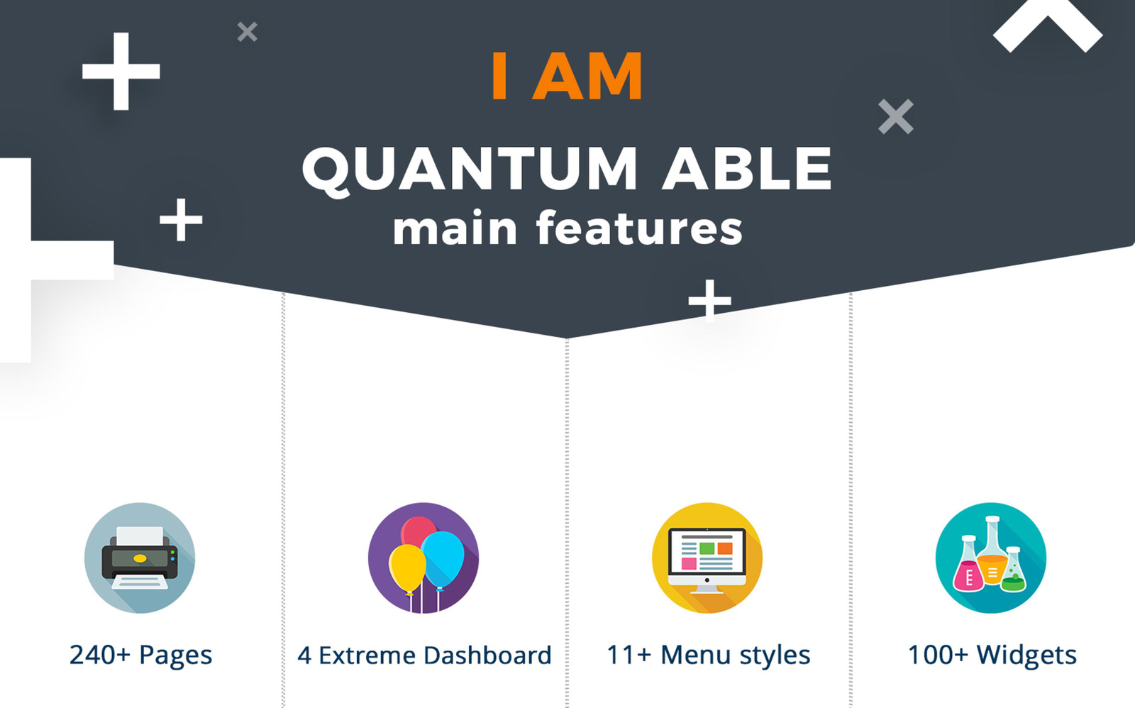 Quantum Able Responsive Bootstrap 4 Dashboard Admin Template