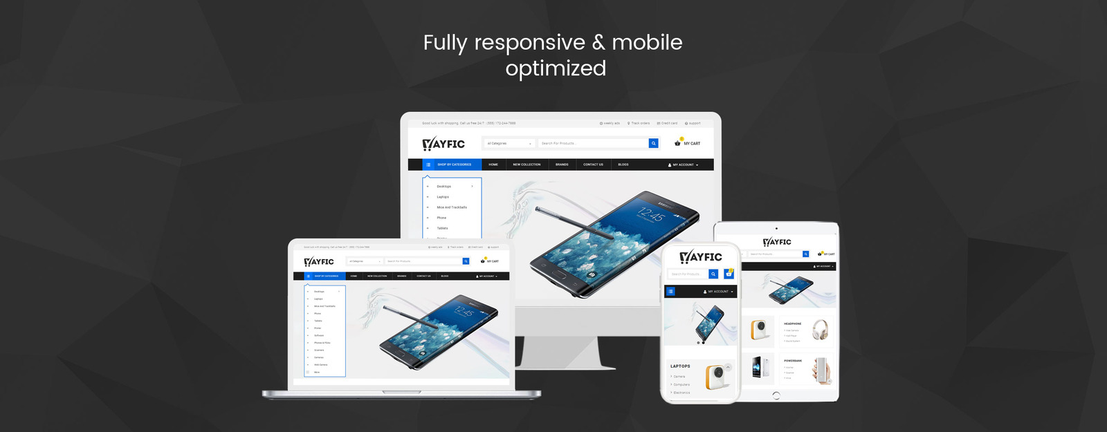 Ayfic - Multi Purpose Store OpenCart Template