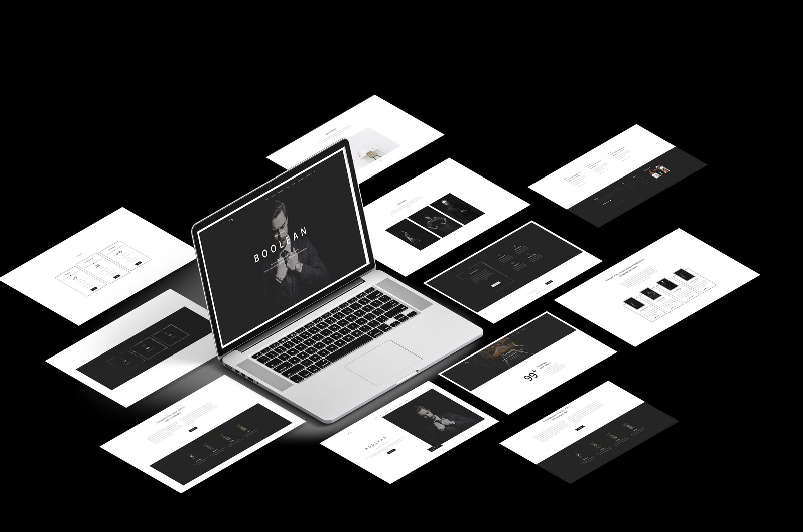 Boolean - Creative Multi-Purpose Website Template