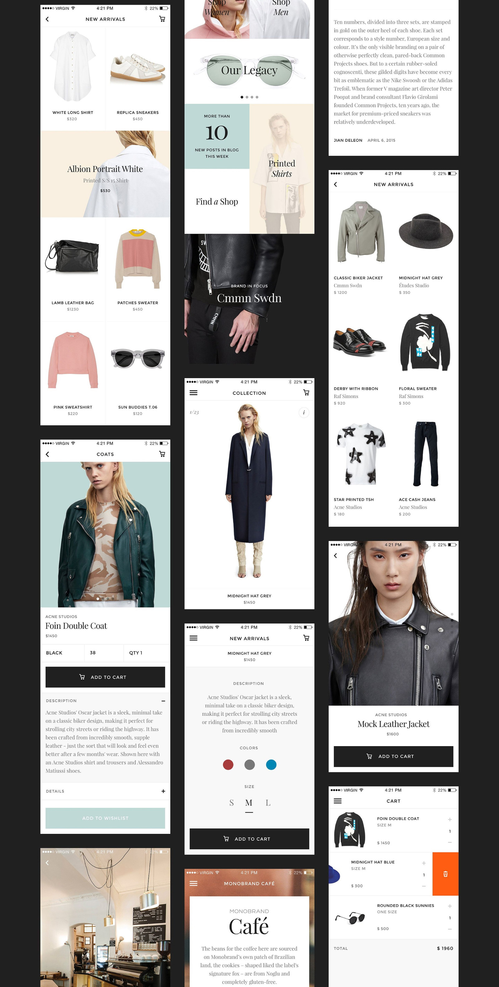 App Design Starter Kit UI Elements #65952 - TemplateMonster