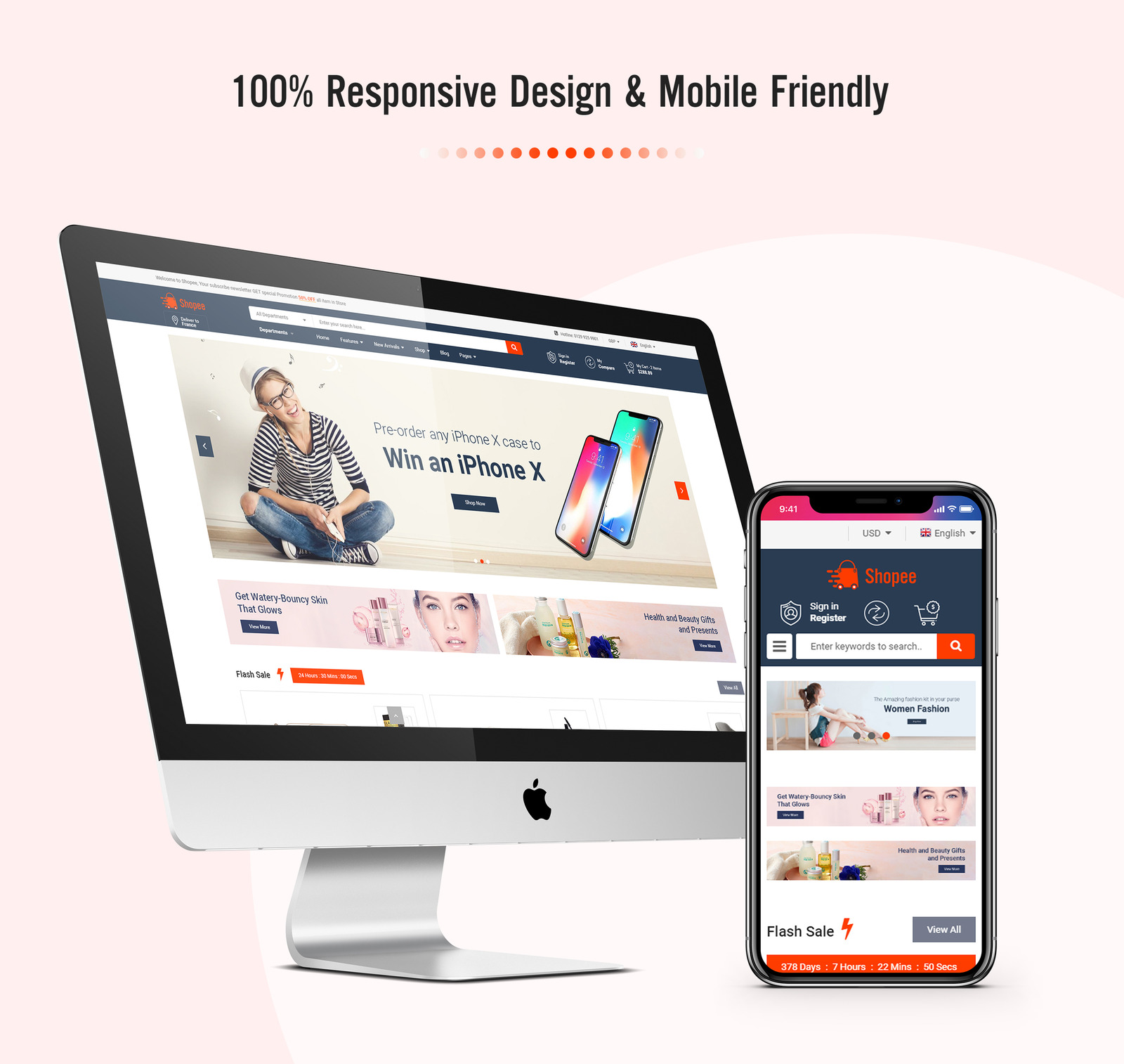 Shopee - Premium Marketplace Responsive - TemplateMonster