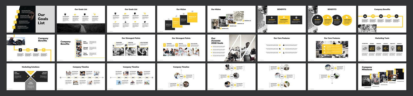 The City PowerPoint template #66022 - TemplateMonster