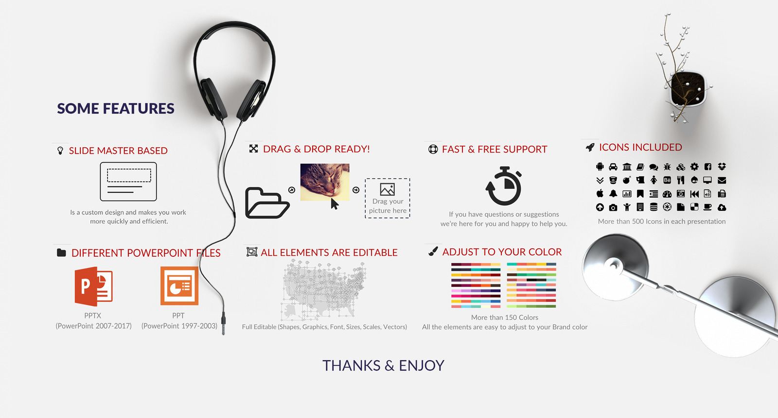 Alpha Presentation PowerPoint template - TemplateMonster