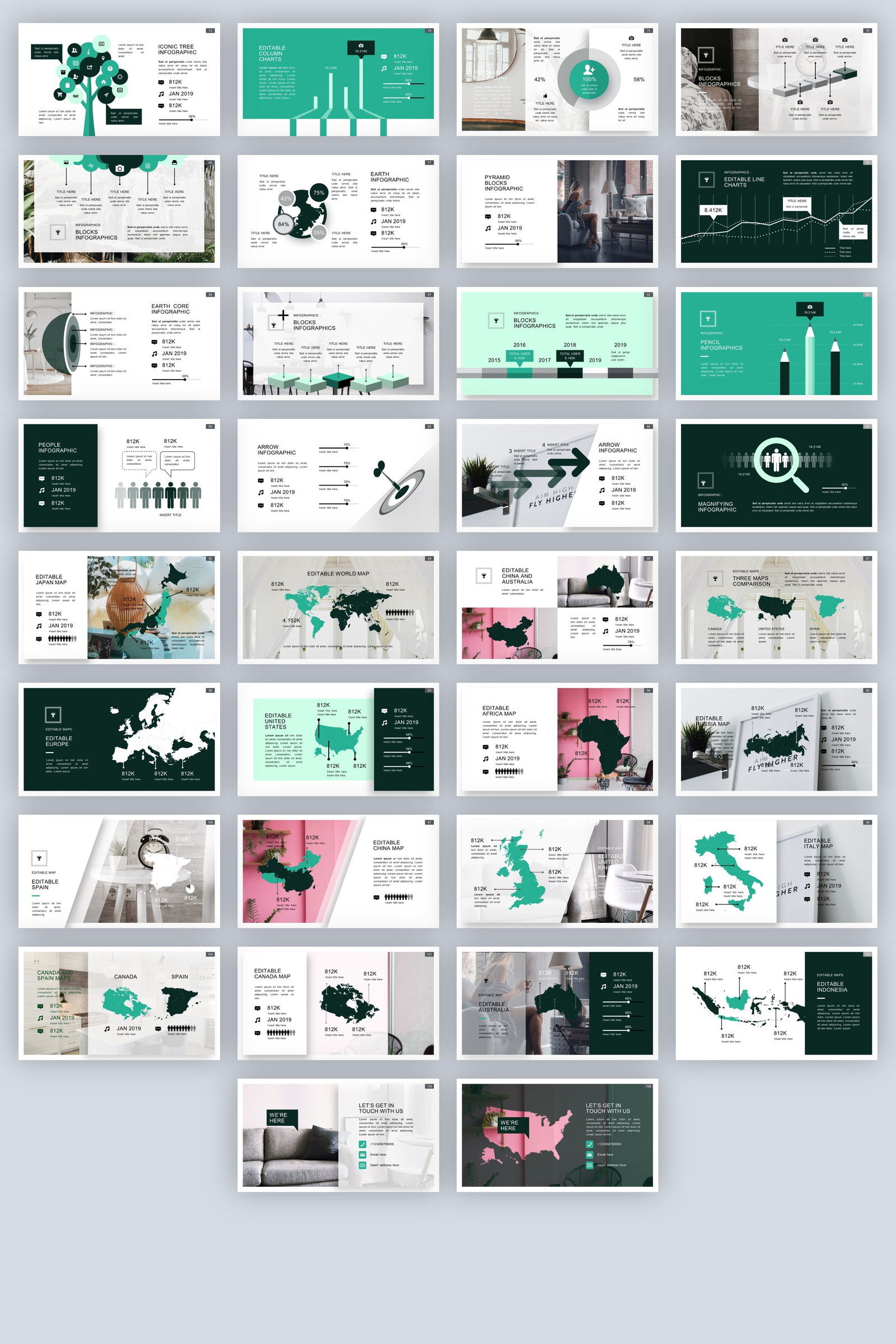Decor PowerPoint template #84322 - TemplateMonster