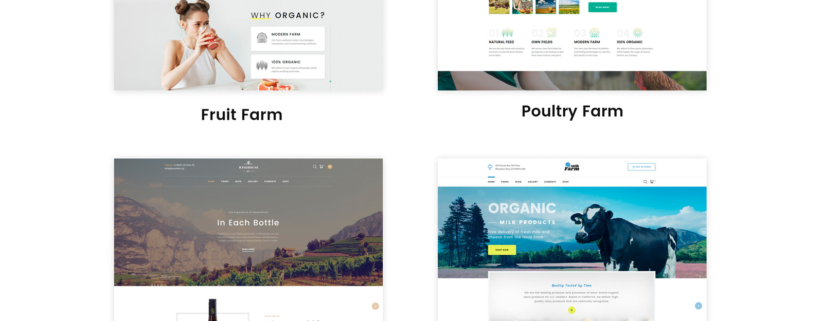 Farm - Organic Farm HTML5 Website Template - TemplateMonster