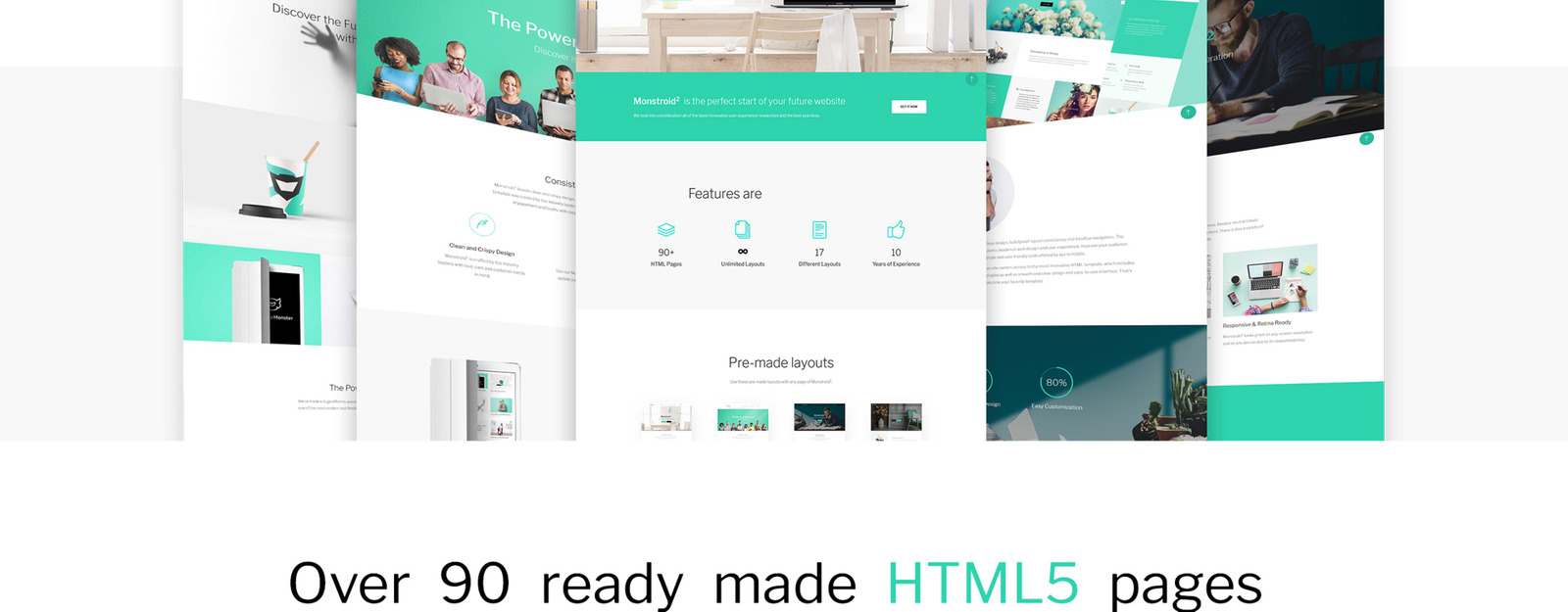 Monstroid2 Light - Multipurpose Website Template