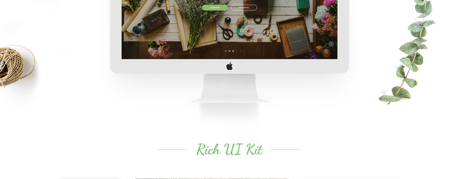 Handmade - Art Supplies Website Template - TemplateMonster