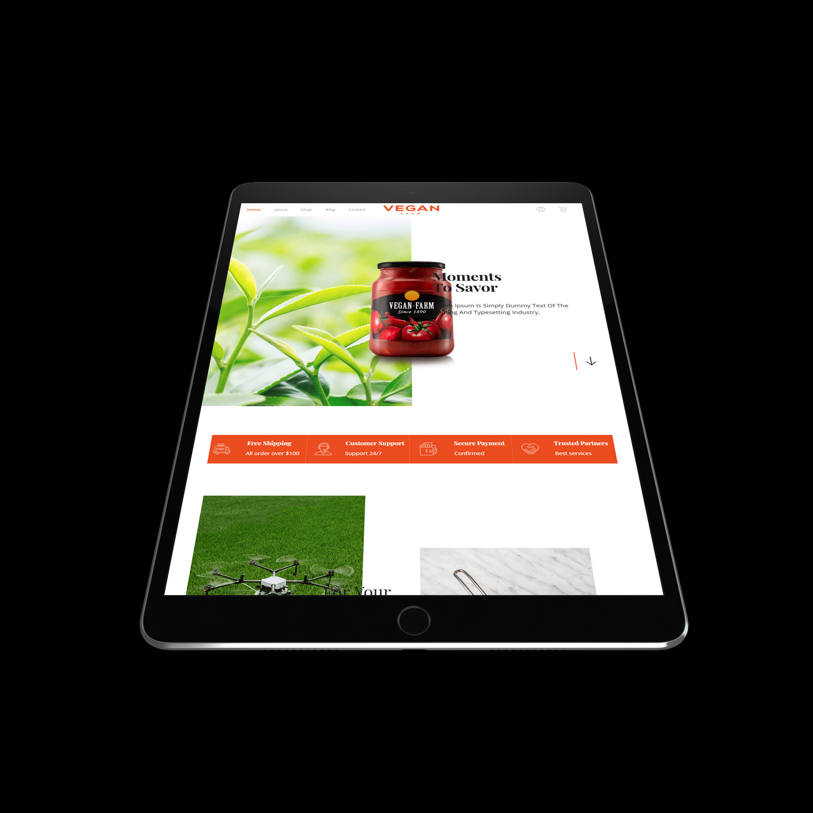 Farmtopia HTML5 | Organic Produce and Farm Website Template