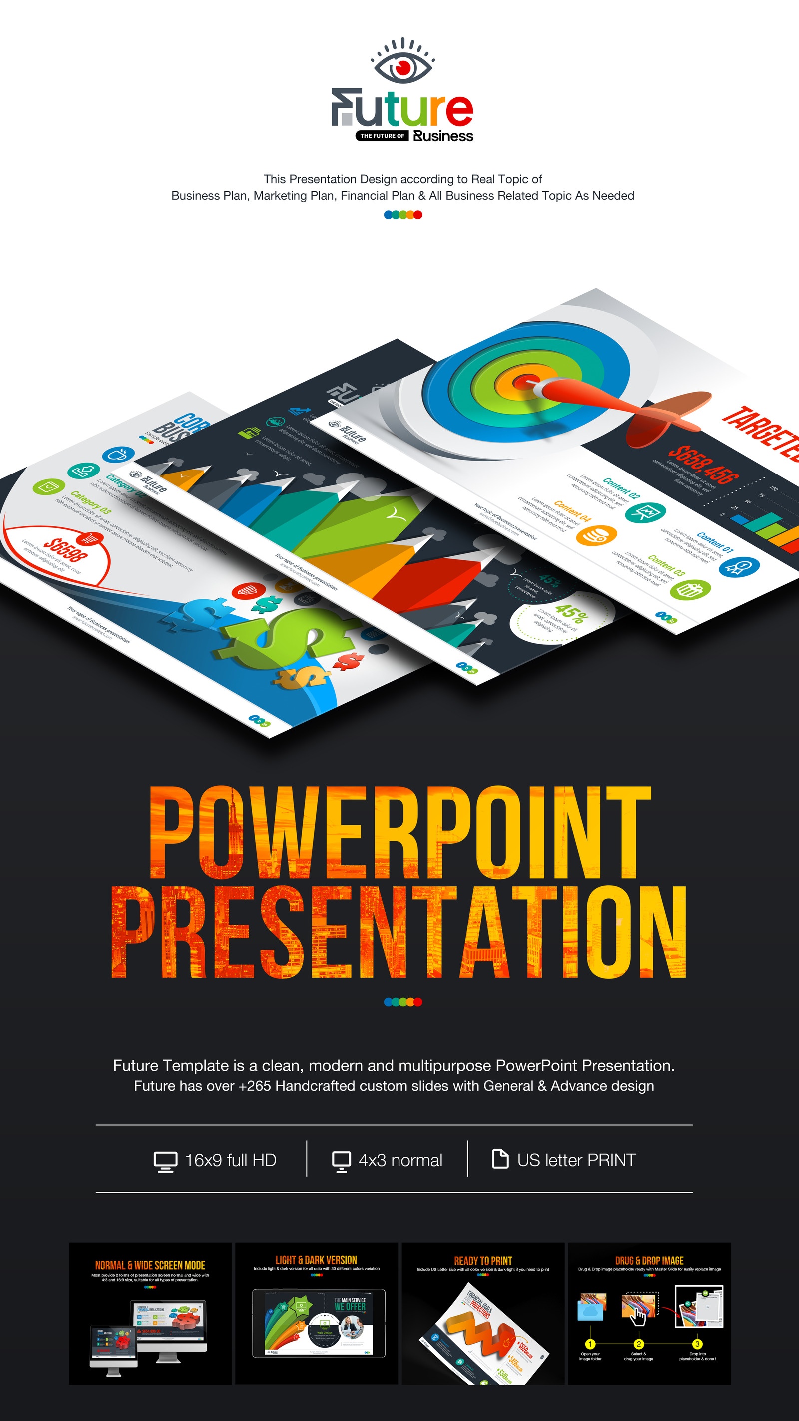 Business Plan Presentation | Animated PPTX, Infographic Design ...
