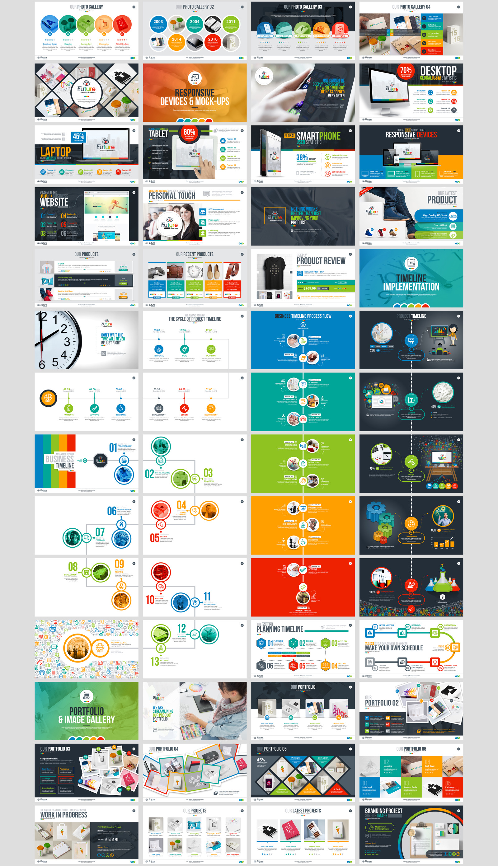 Business Plan Presentation | Animated PPTX, Infographic Design ...