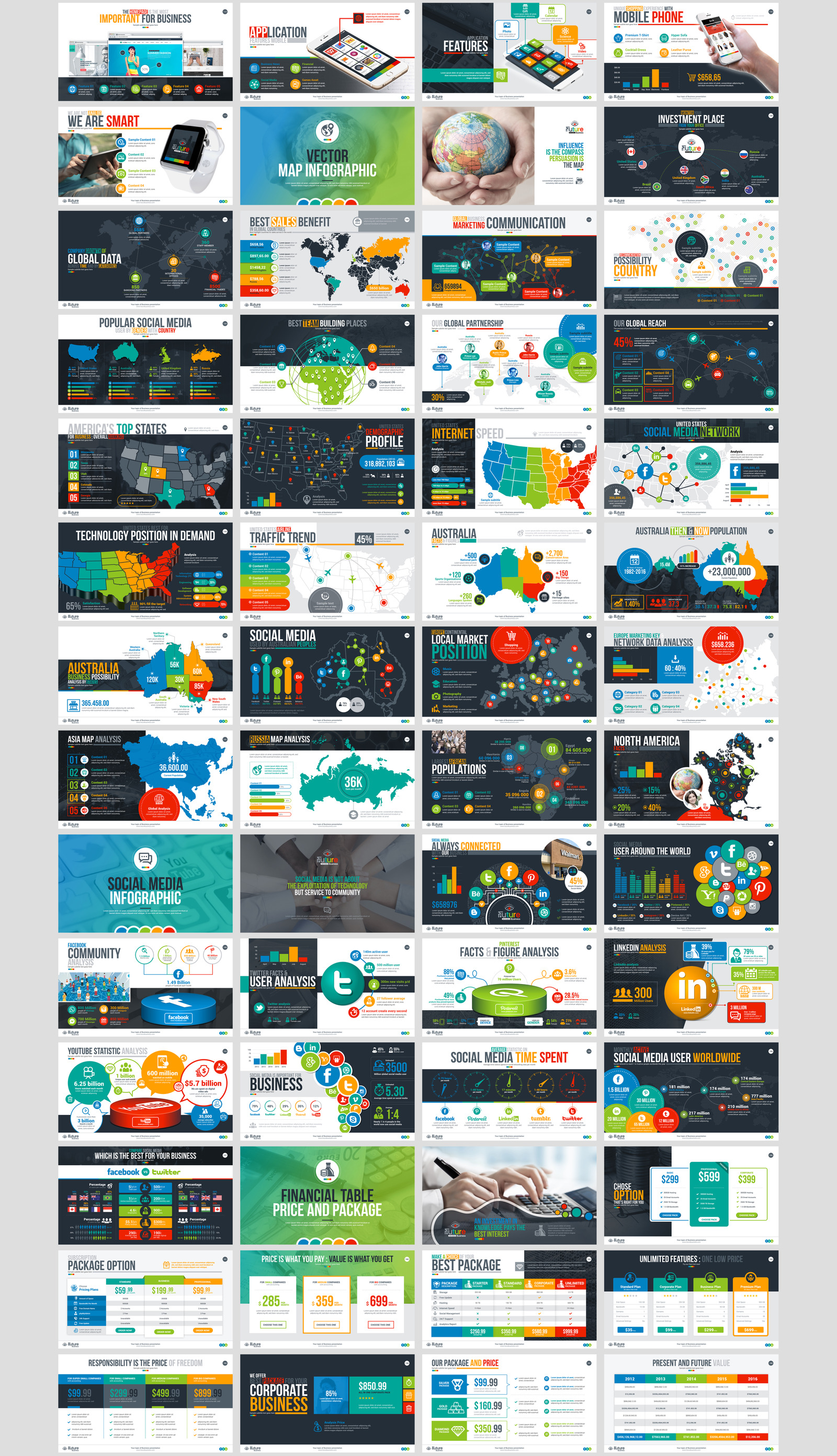 Business Plan Presentation | Animated PPTX, Infographic Design ...