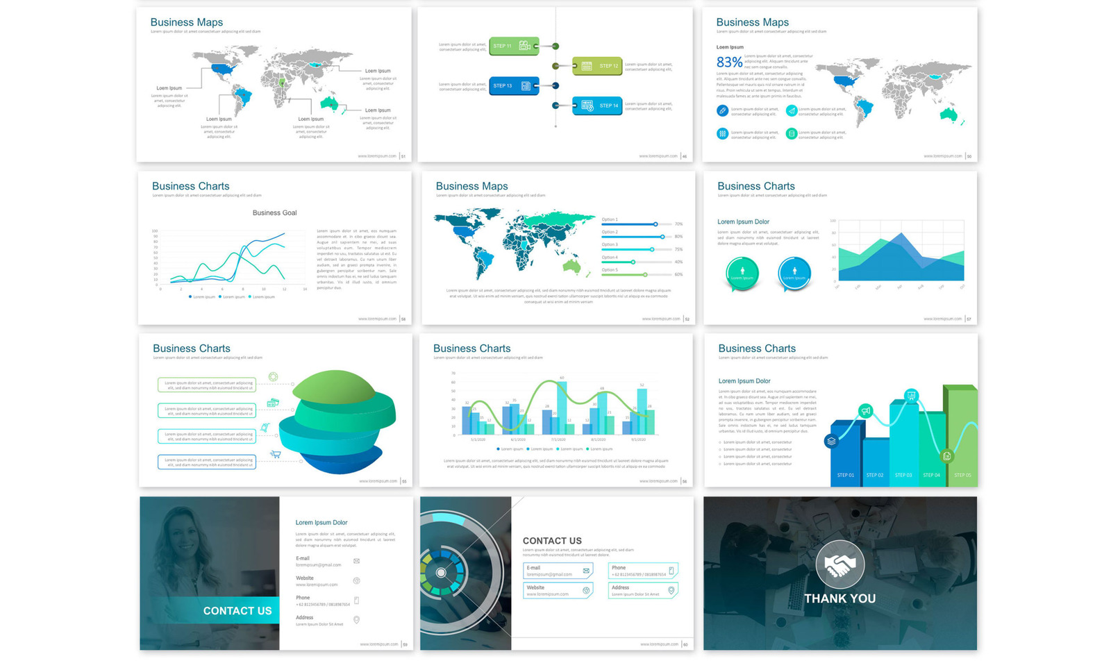 EB PowerPoint template #67189 - TemplateMonster