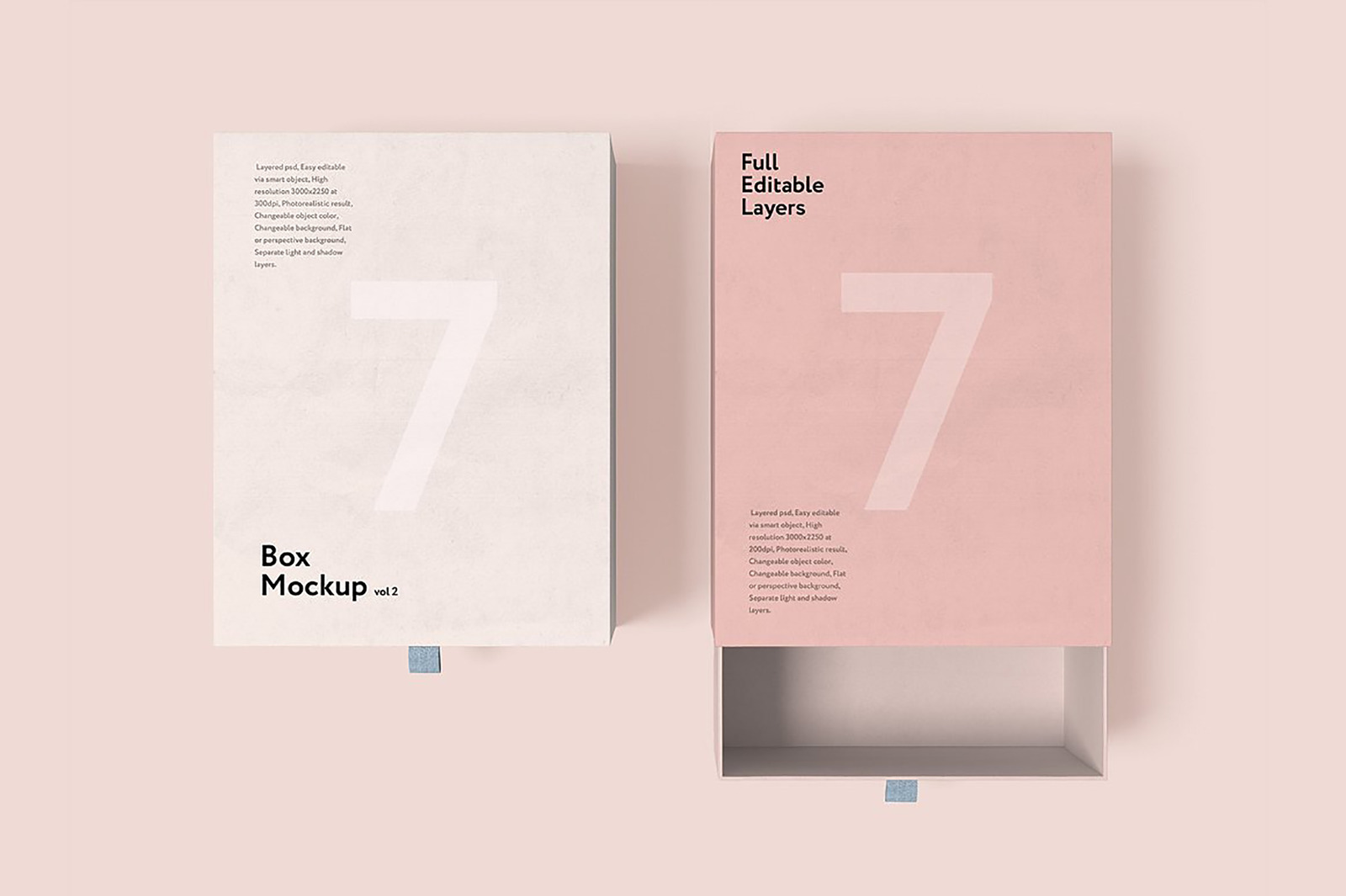 Box Set product mockup #75308 - TemplateMonster