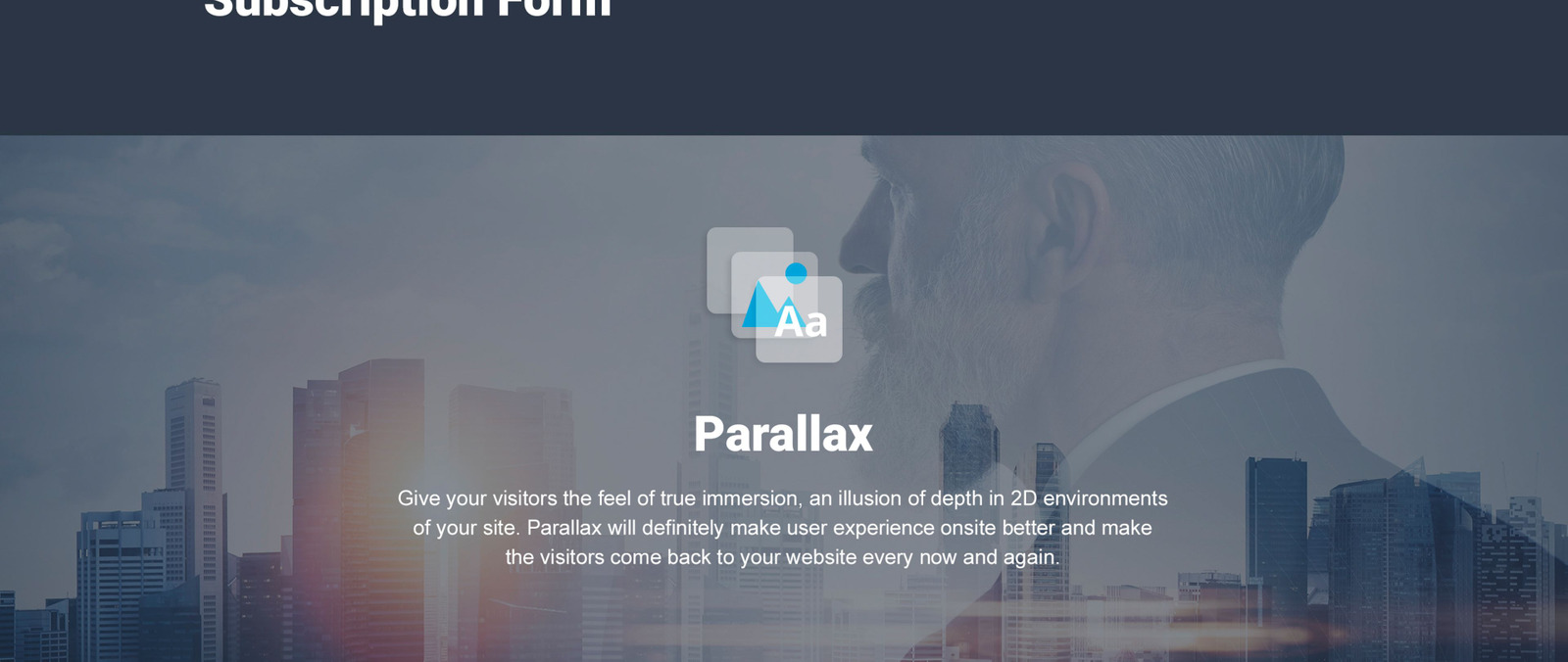 Finance - Financial Advisor HTML5 Landing Page Template