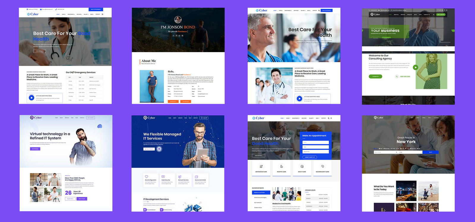 Cyber - Multipurpose HTML5 Website Template - TemplateMonster