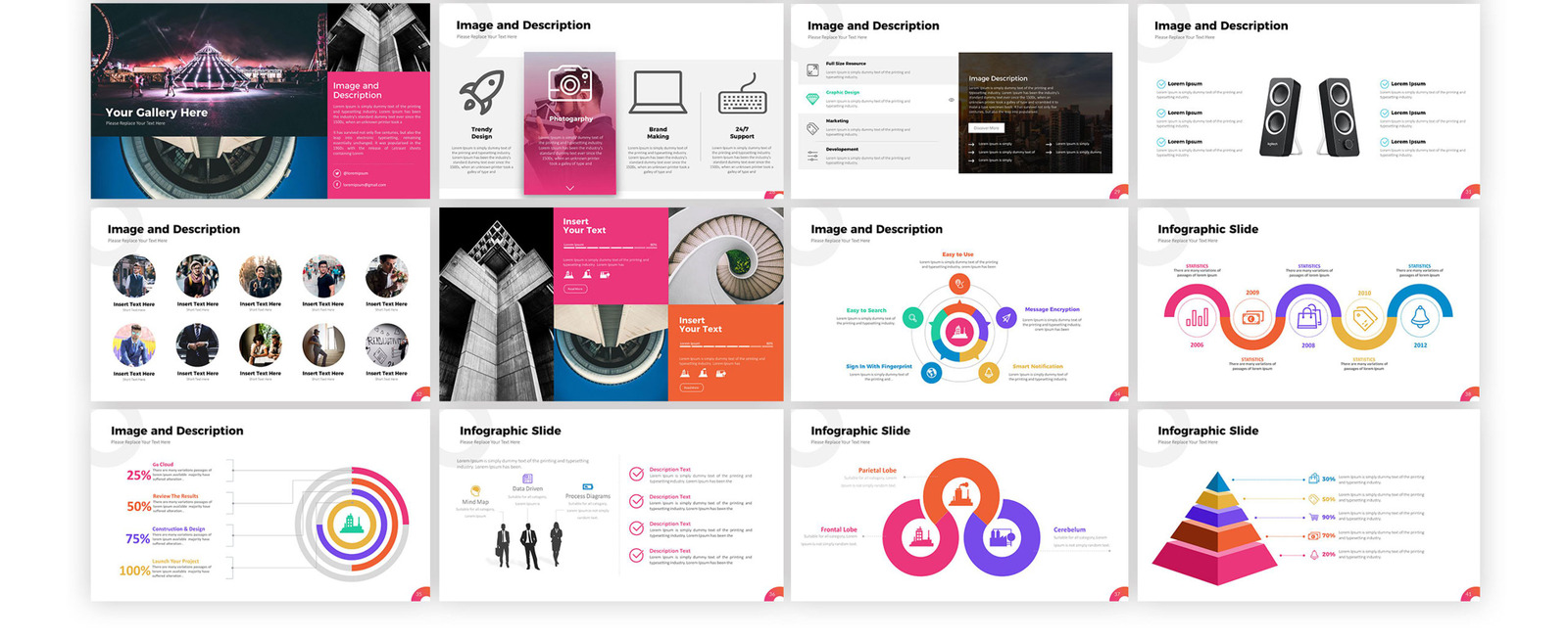 Genius - PowerPoint template #67110 - TemplateMonster