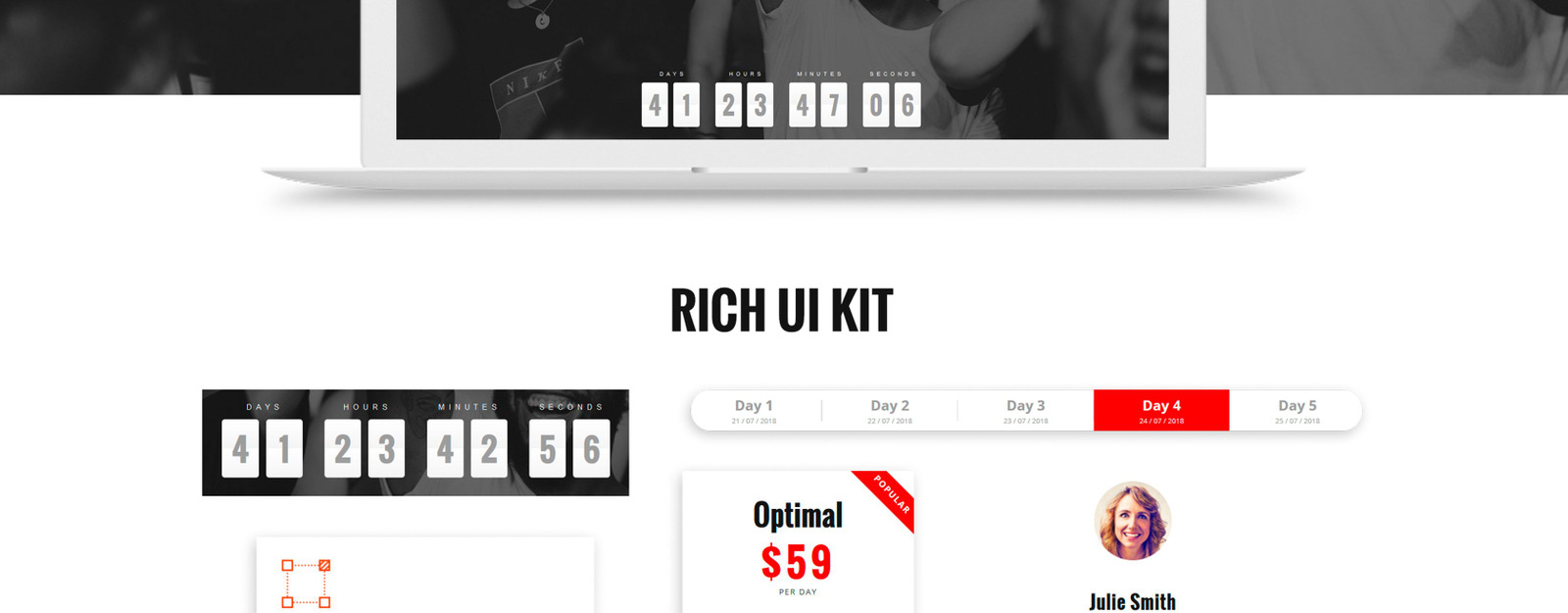 Festival Event - Responsive HTML5 Landing Page Template