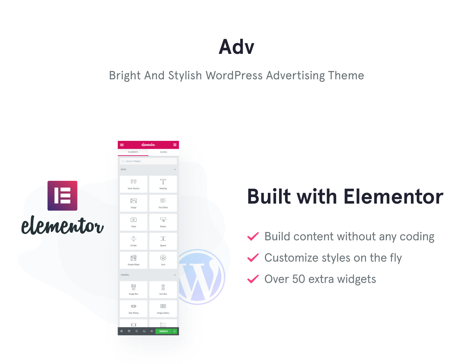 Adv - Marketing Services & Advertising Agency WordPress Theme for ...