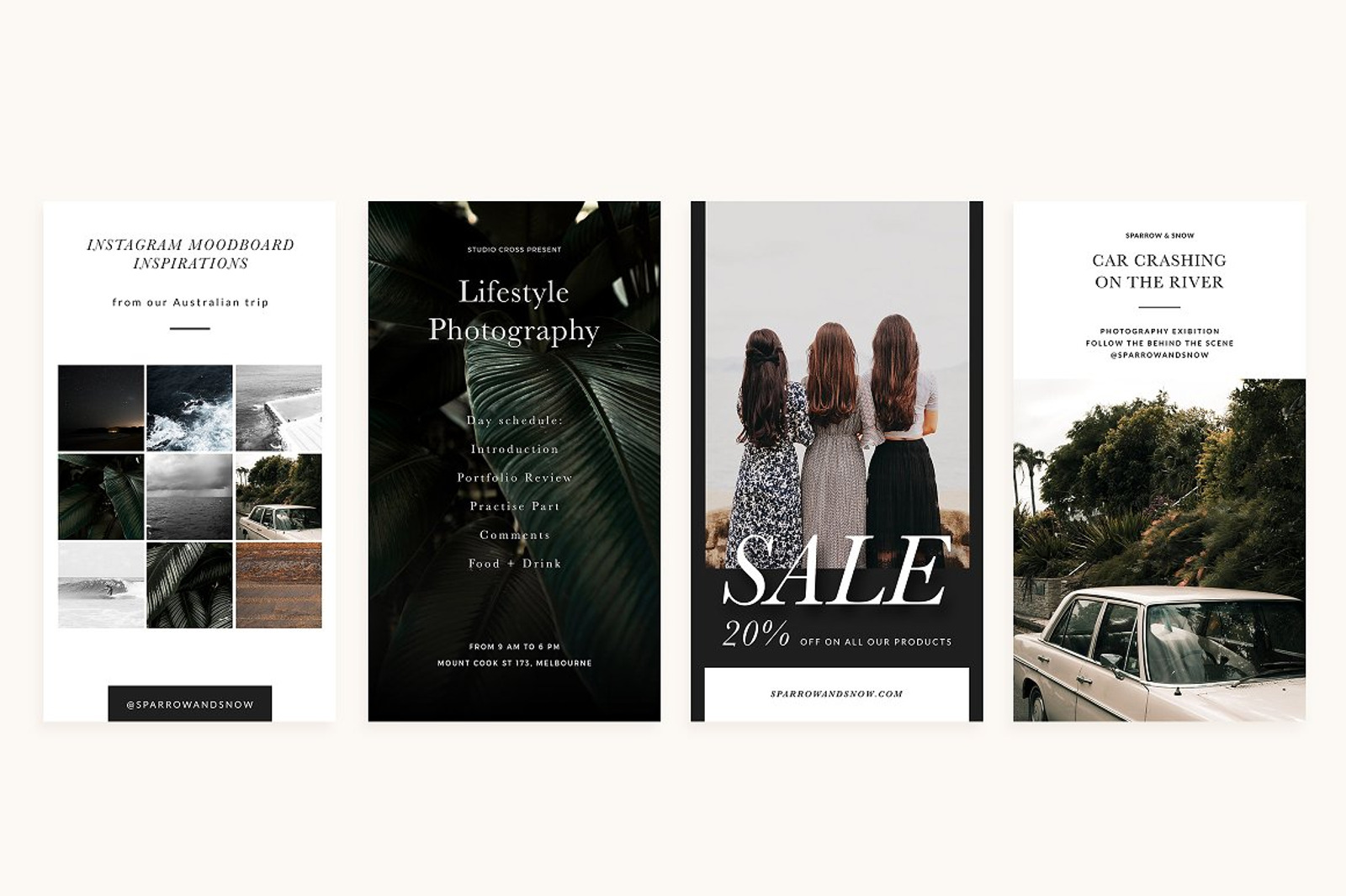 Instagram Stories PSD Template #64557 - TemplateMonster