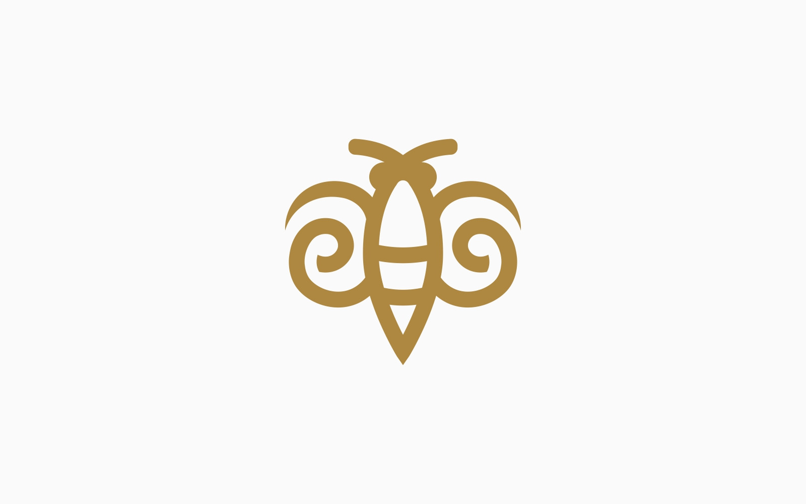 Bee Logo Template #67764 - TemplateMonster