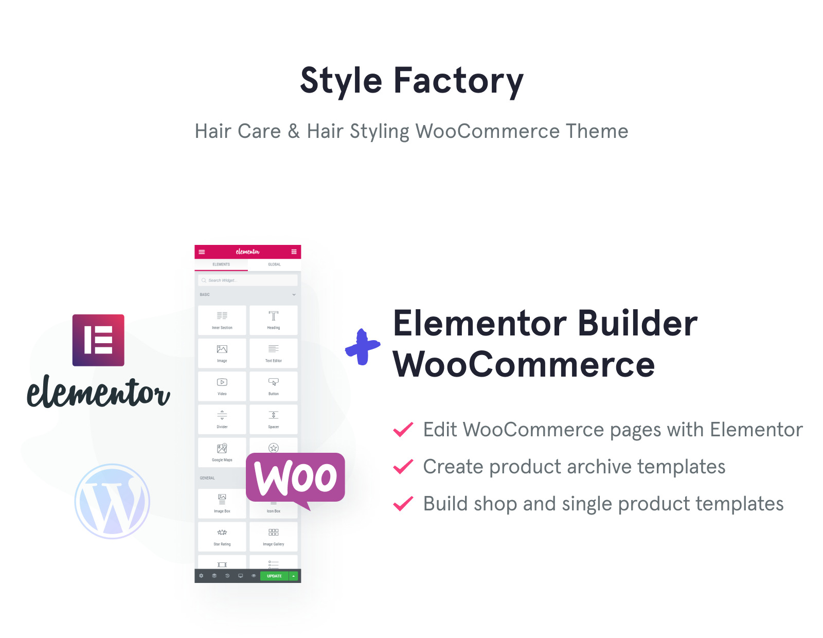 Style Factory - Hair Care & Hair Styling WooCommerce Theme
