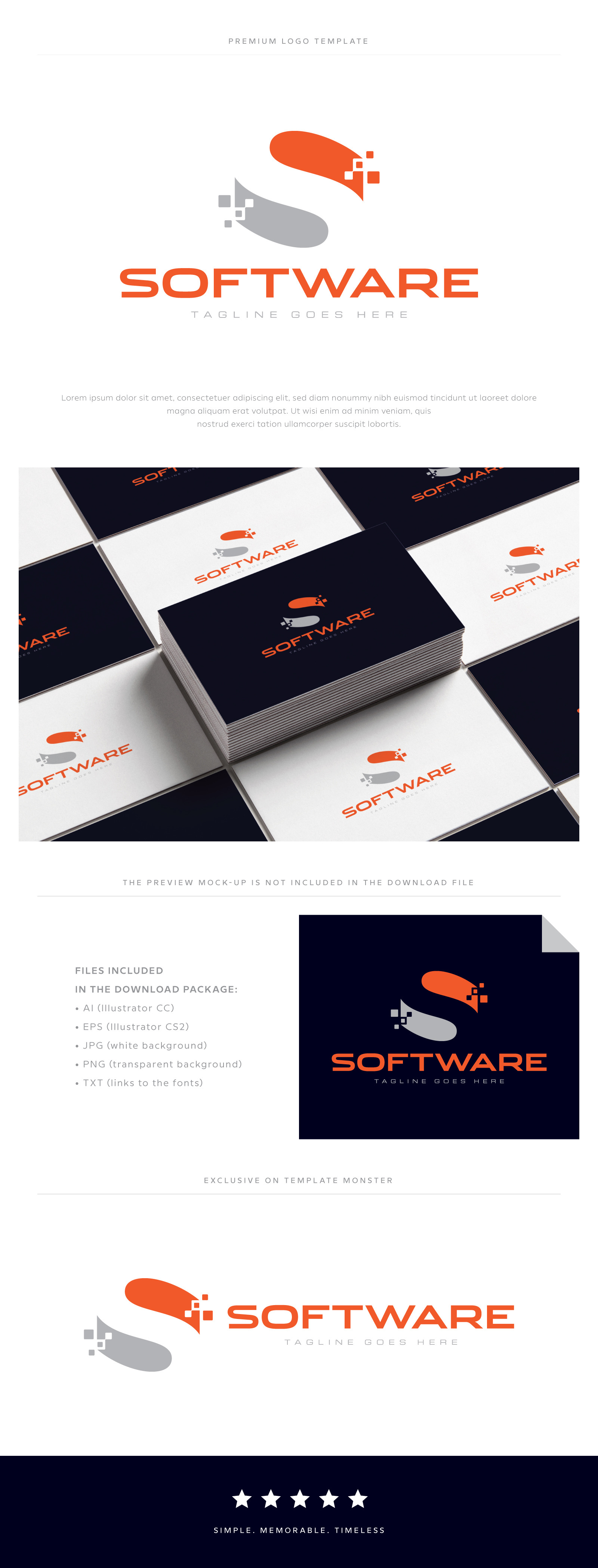 Letter S - Software Logo Template #83387 - TemplateMonster