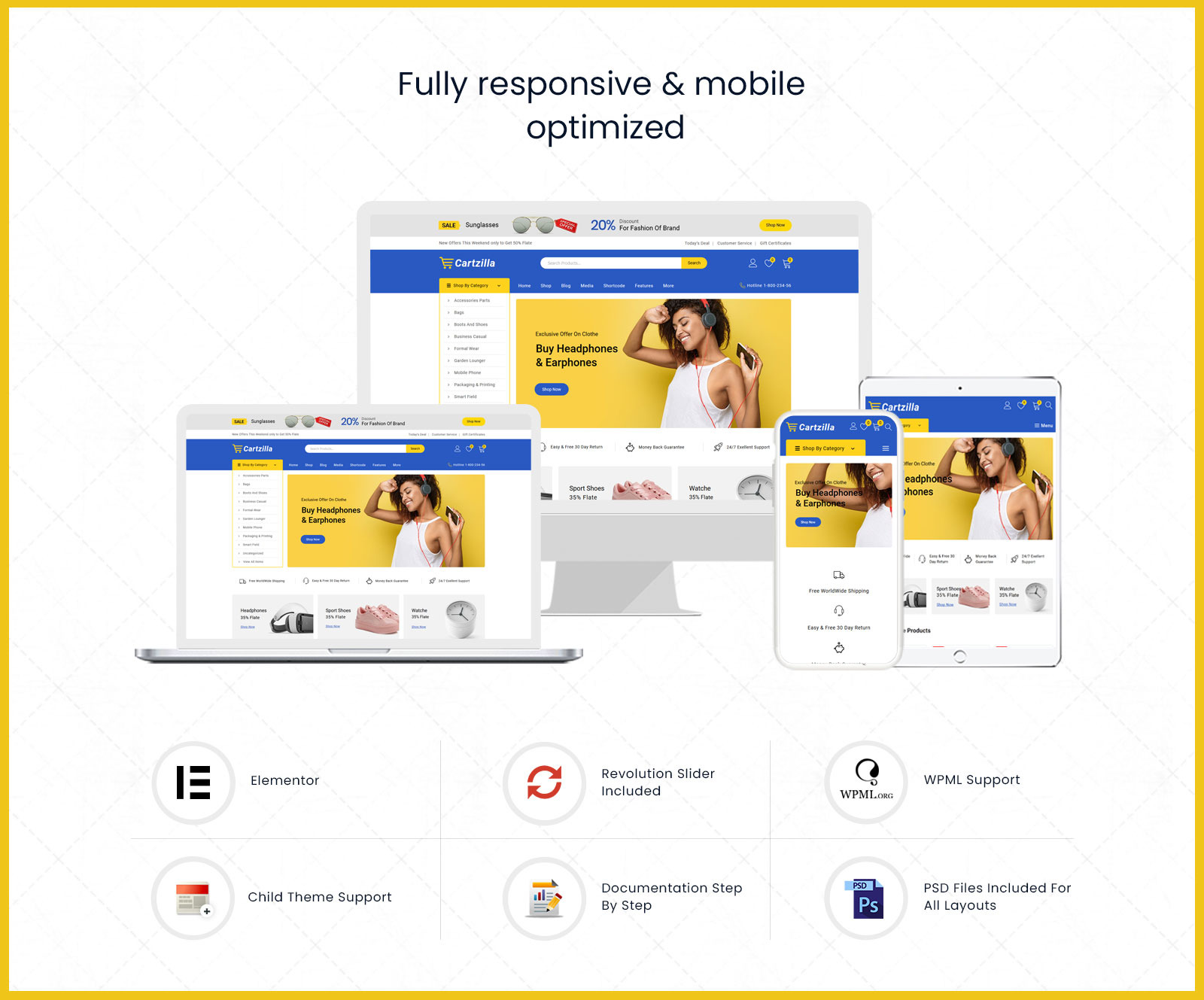 Cartzilla - Multipurpose WooCommerce Theme #114015