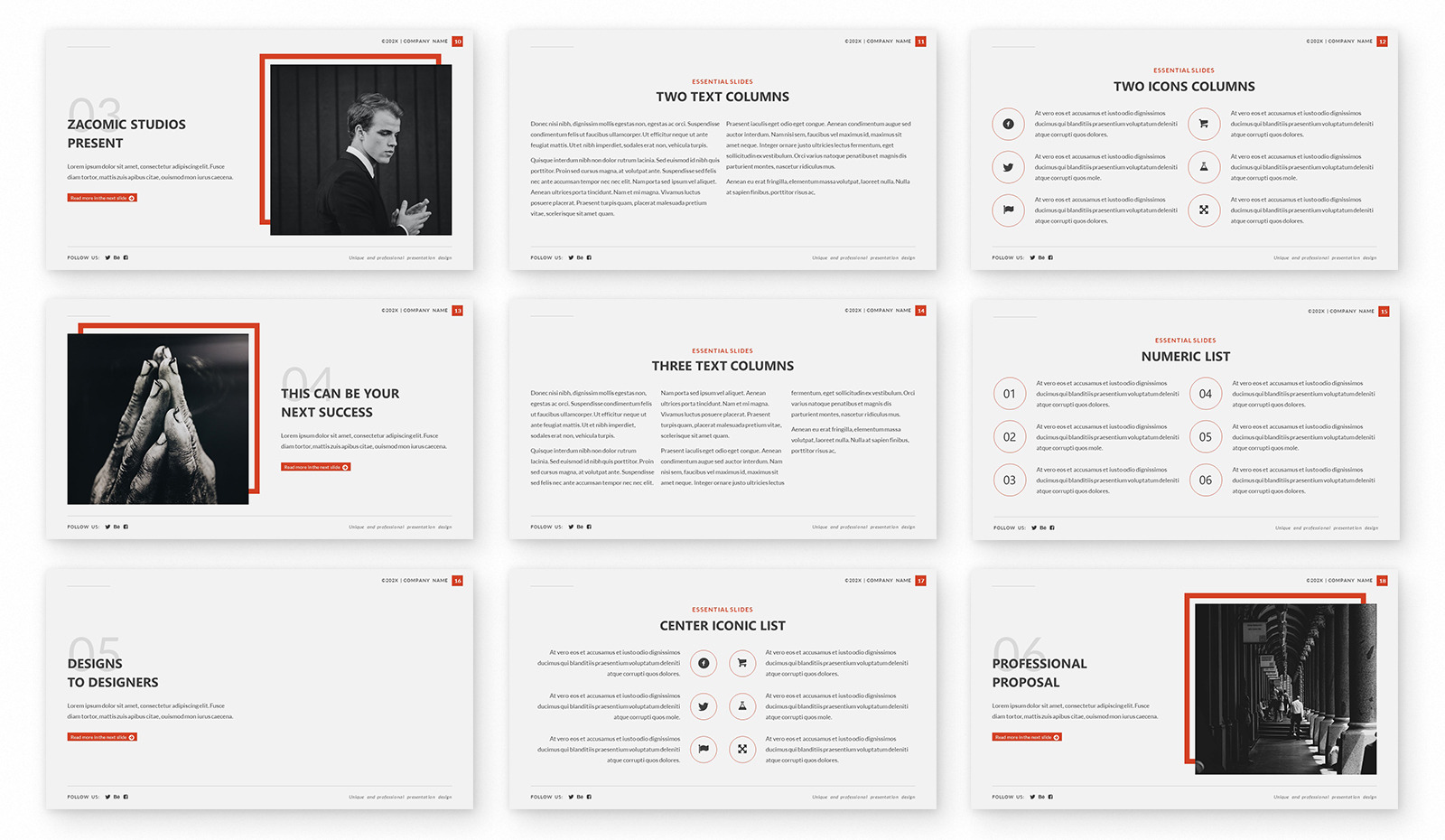 Pitch Pro PowerPoint template #63876 - TemplateMonster