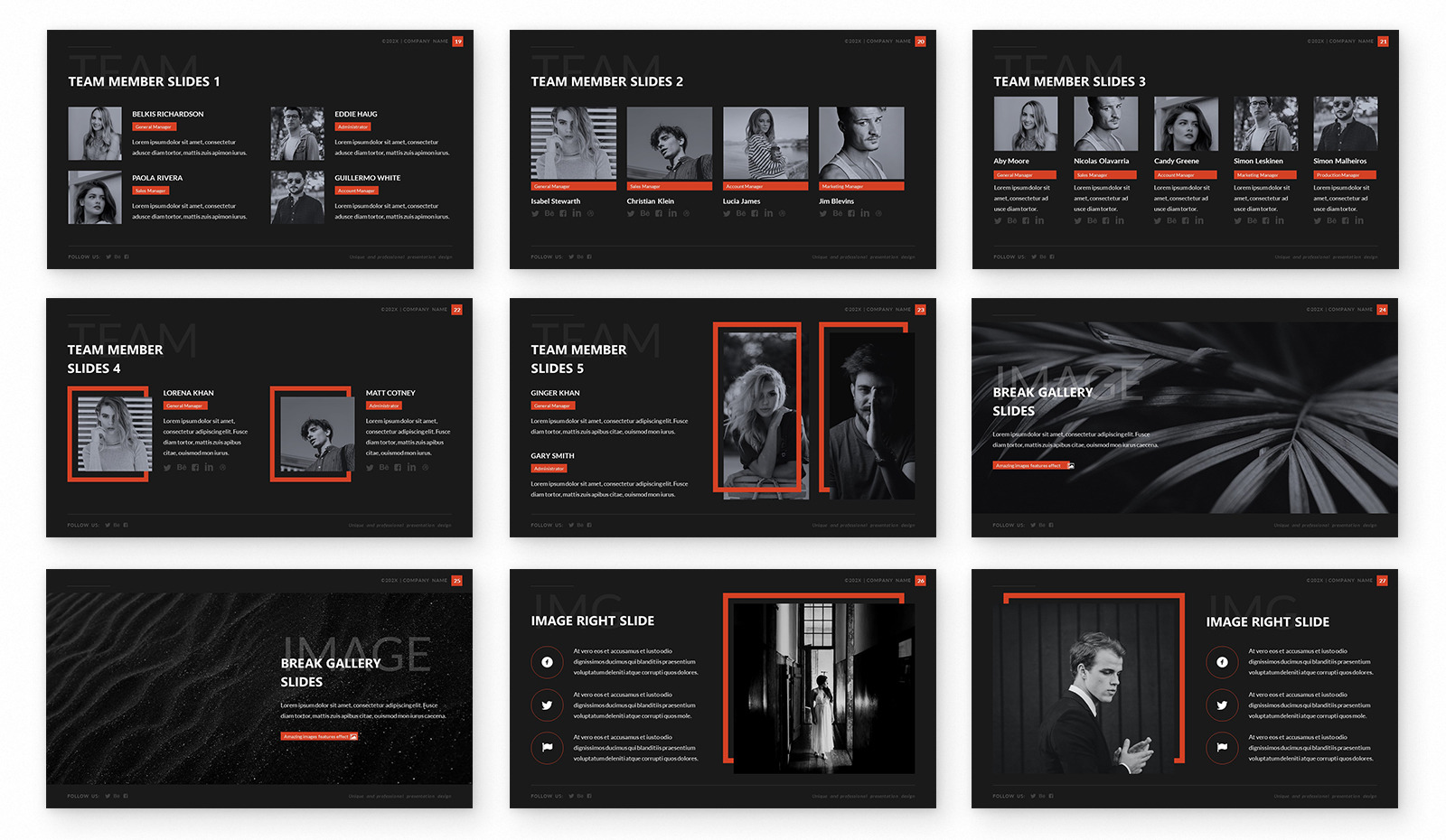 Pitch Pro PowerPoint template #63876 - TemplateMonster