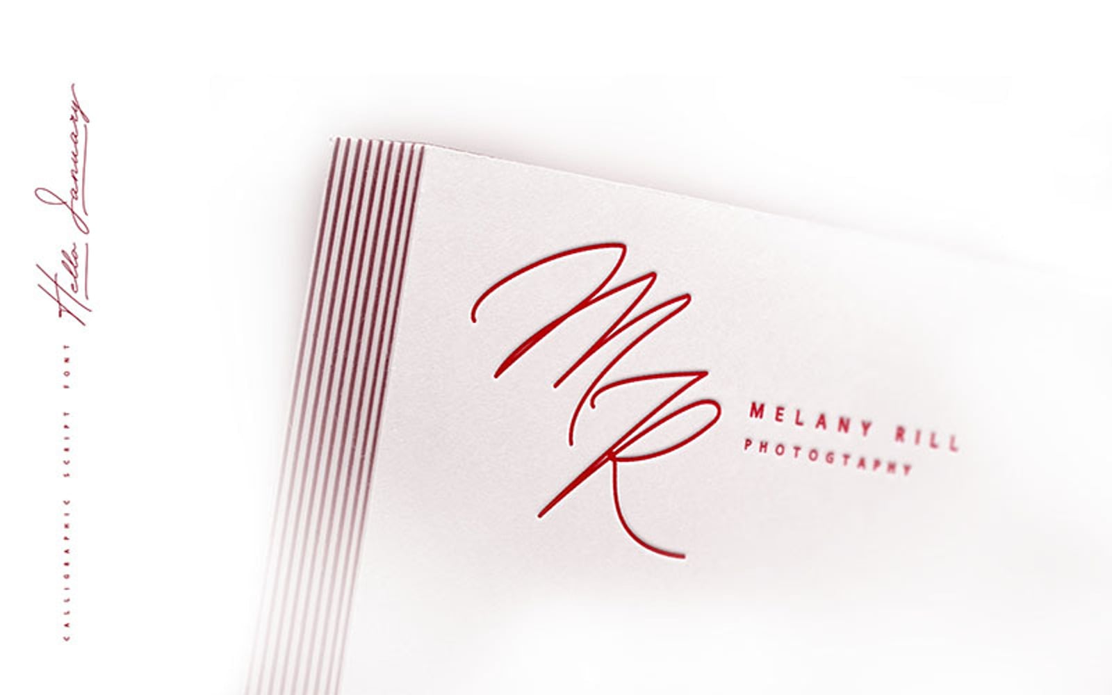 Hello January Cursive Cyrillic Font - TemplateMonster