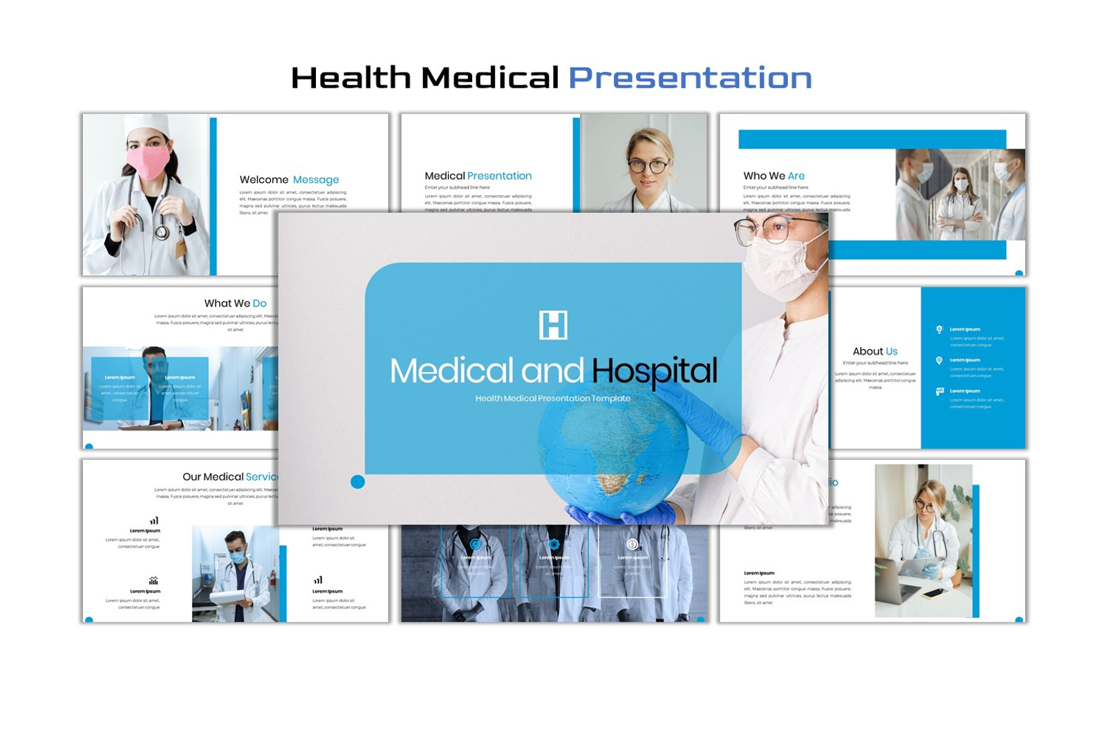 Medical and Hospital - Medical PowerPoint Template