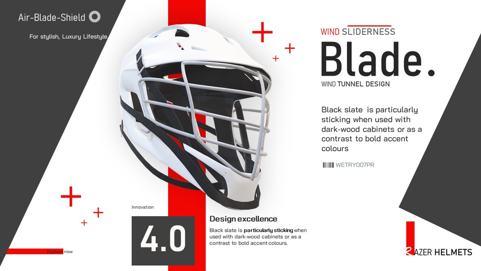 Infographic Pack - Helmet Presentation Asset PowerPoint template