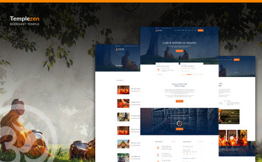 Templezen - Temple Religious HTML5 Website Template #108074