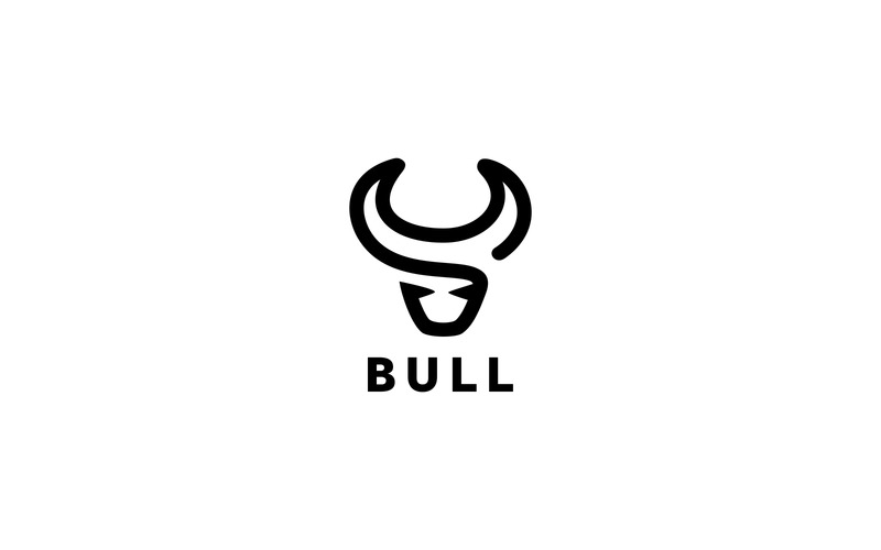 Bull Logo Template #74032 - TemplateMonster