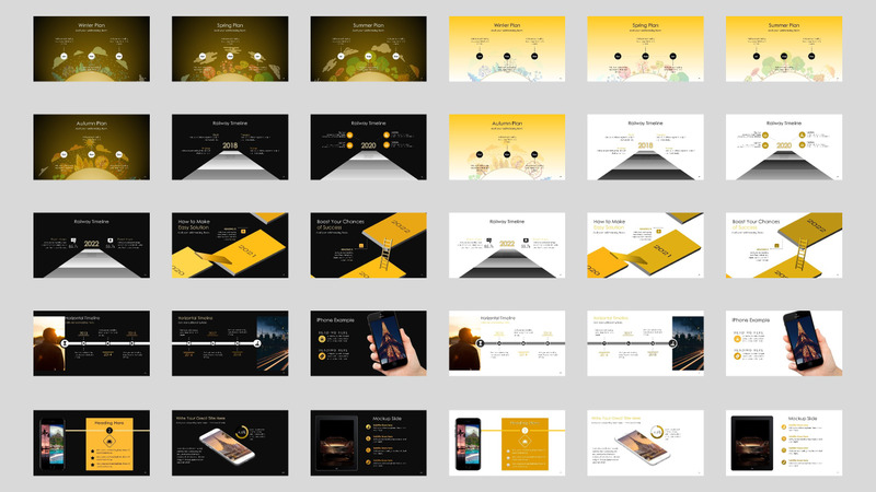 The Elegant PowerPoint template #72012 - TemplateMonster