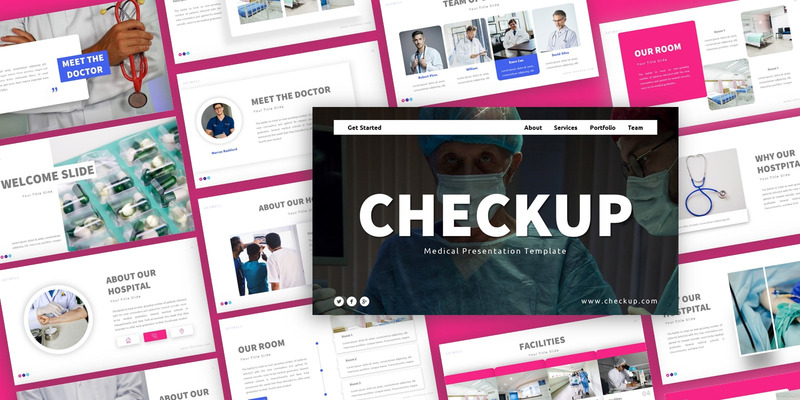 Checkup Medical Presentation PowerPoint template