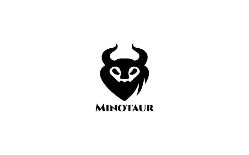 Minotaur Logo Template #77492 - TemplateMonster